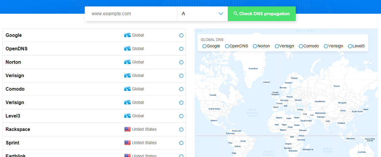 20 DNS Propagation Checker Tools to Test Domain Status Worldwide