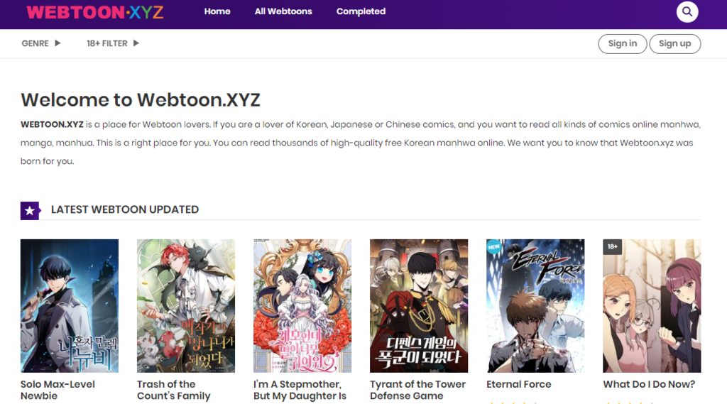 How Webtoon XYZ Lets You Watch Comics and Manga (Review and How To Use ...
