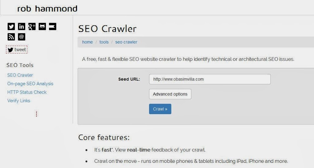 SEO Crawler Review: a 100% Free SEO Auditing Tool from Rob
